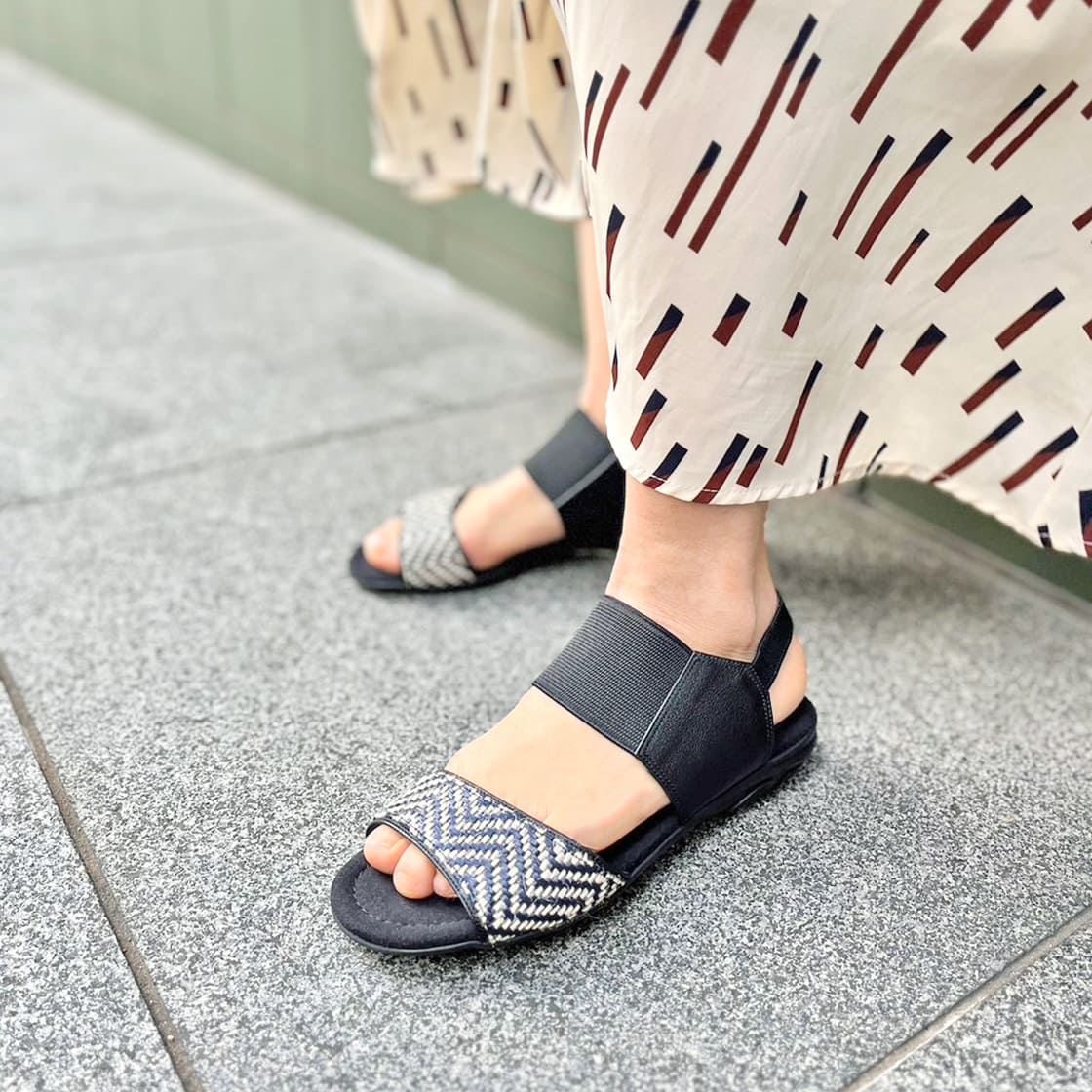【882101】フラットサンダル｜HAYASHIGO ONLINE SHOP -ハヤシゴオンラインショップ公式